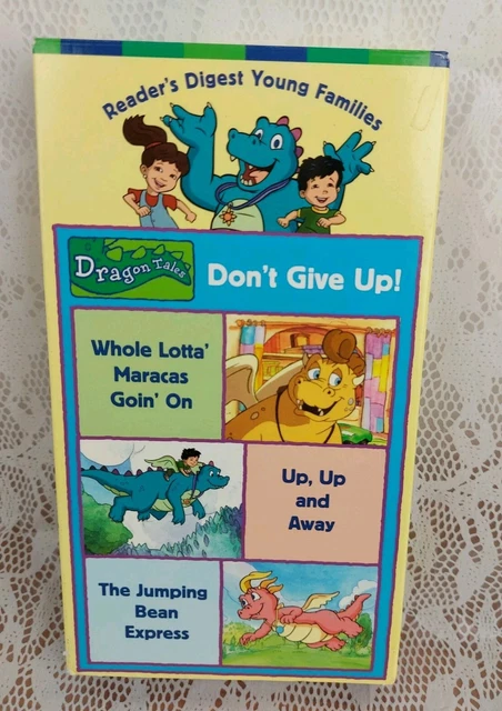 READER'S DIGEST DRAGON Tales VHS Don't Give Up Video Tape PBS Kids Show ...
