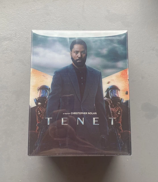HDZETA TENET - Gold Label Steelbook Lenticular One Click OC Boxset 4K Open £139.99 - PicClick UK