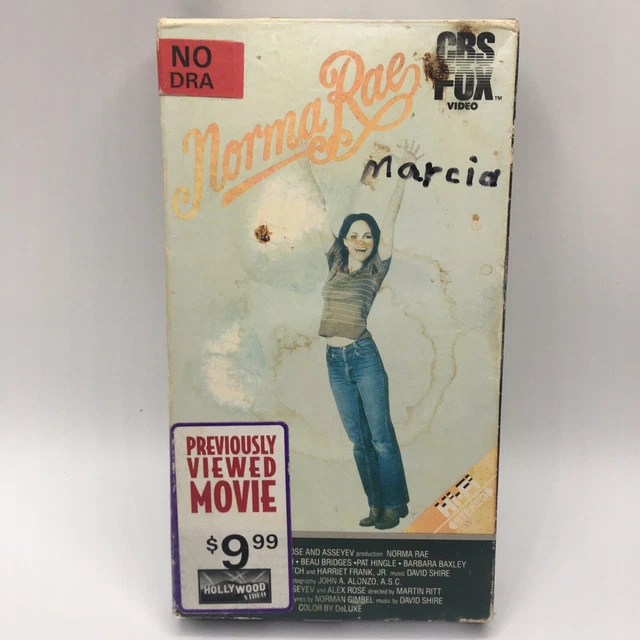 NORMA RAE (VHS 1985) Sally Field £2.84 - PicClick UK