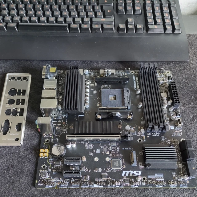 MSI B550M PRO-VDH motherboard AMD B550 Socket AM4 micro ATX £72.99 ...