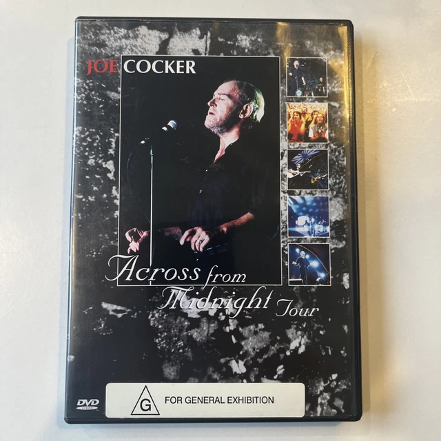 JOE COCKER-ACROSS FROM Midnight Tour (DVD, 1997) $10.31 - PicClick AU