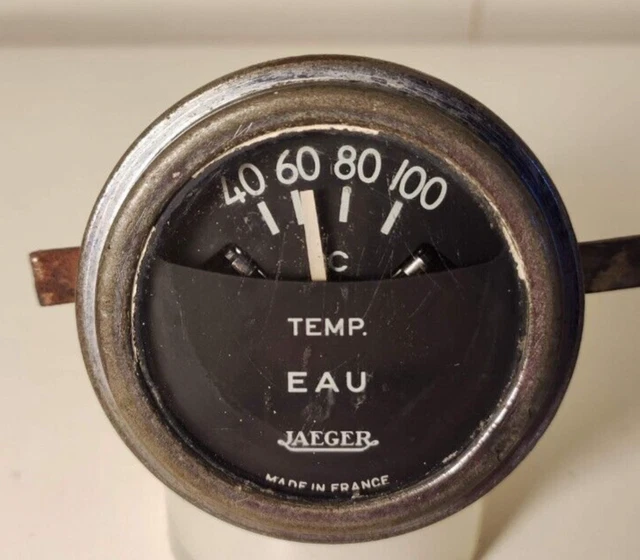 JAEGER GAUGE OIL Pressure Pressure Gauge Alfa Romeo Abarth Oil Pressure ...