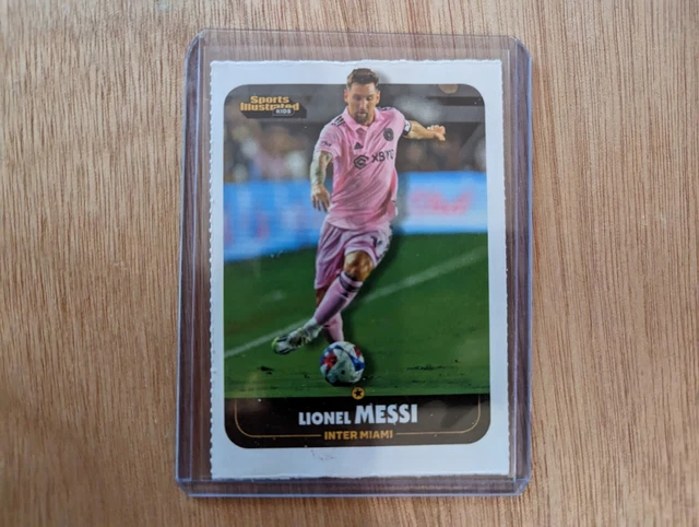 LIONEL MESSI 🔥 Inter Miami MLS 2023 Sports Illustrated for Kids Card ...