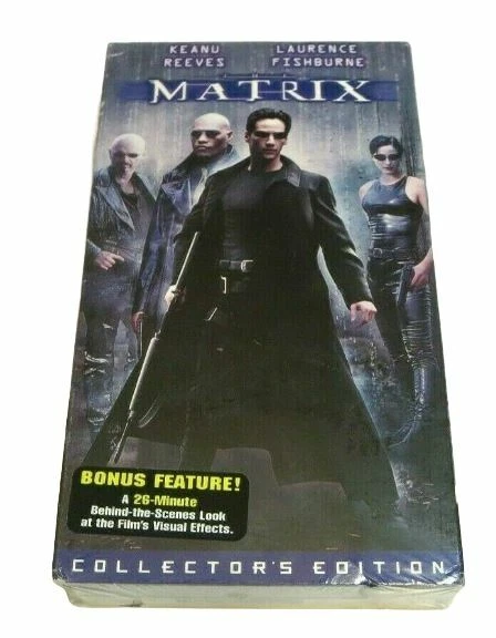THE MATRIX COLLECTOR Edition VHS video tape FACTORY SEALED Warner Home ...