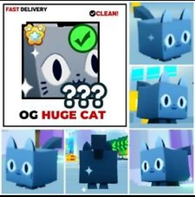 OG HUGE CAT - Roblox Pet Simulator X (PSX) 100% CLEAN TRUSTED SELLER ...