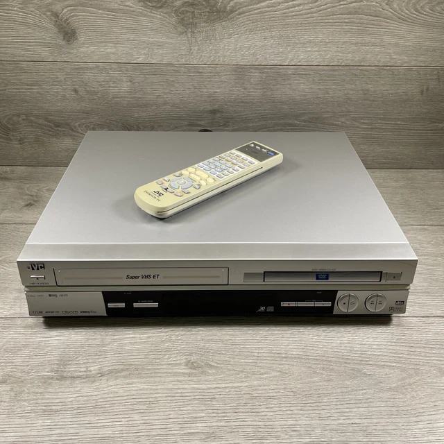 JVC HR-XVS20EK DVD Player & Video Combi Super VHS S-VHS with Remote ...