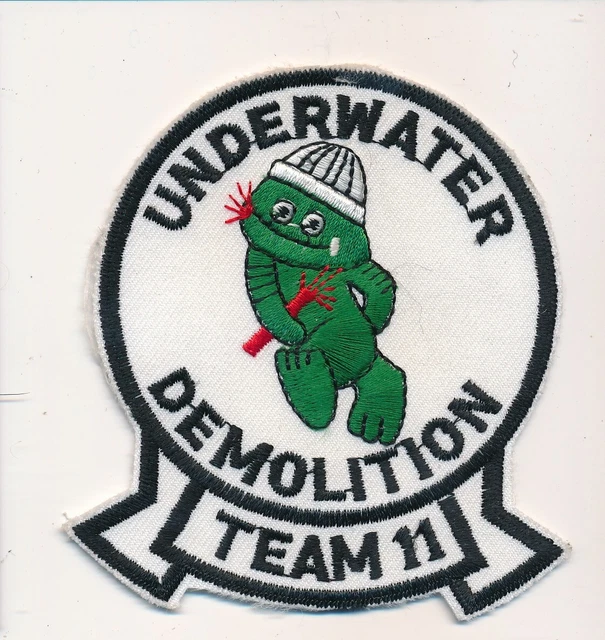 UNDERWATER DEMOLITION TEAM 11 Us Navy Seal Patch 3 1/2" EUR 9,00 ...