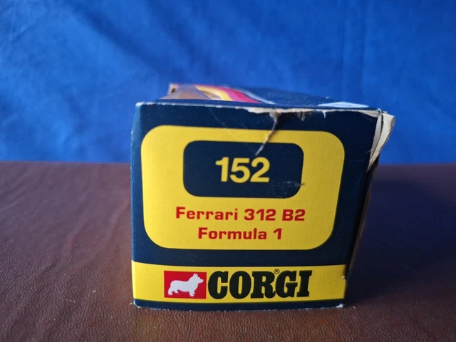 CORGI TOYS 152 Ferrari 312 B2 F1 Racing Car - Mint Condition. £21.49 ...