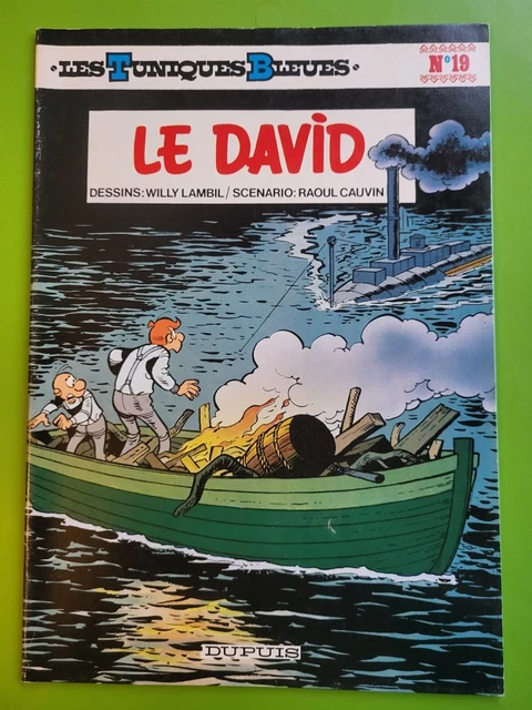 LES TUNIQUES BLEUES 19 - Le David - Lambil-Cauvin - Dupuis 1982 E.O EUR ...