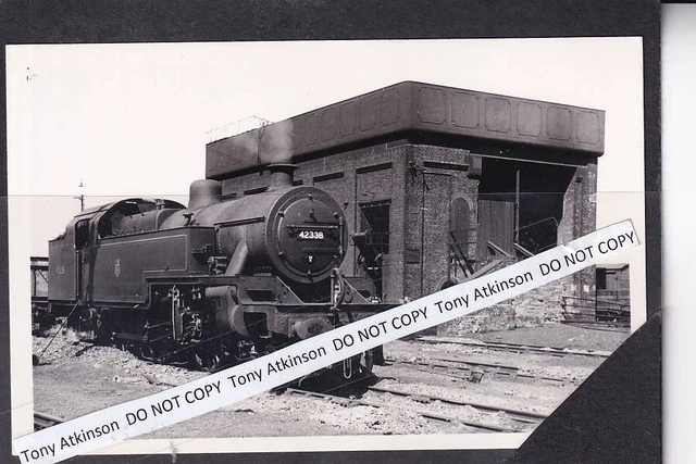 BRITISH RAILWAYS - Ex Lms - Fowler 2-6-4T No. 42338 - Photo #14424 £1. ...