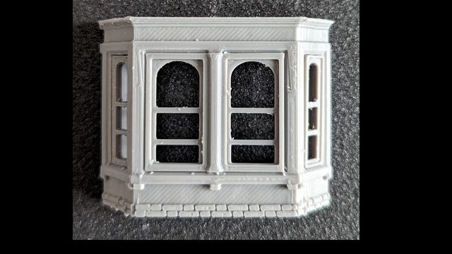 SINGLE STOREY DOUBLE Bay Window H0/00 gauge Scratch Builds Model ...