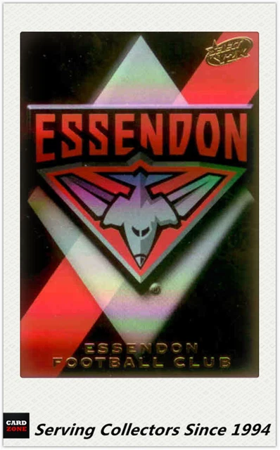 2000 SELECT AFL Millenium Card Series Holofoil Club Logo Card L5 ...