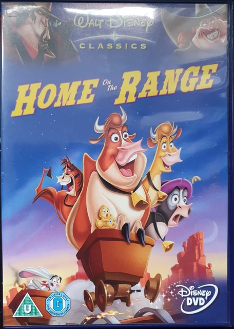 HOME ON THE Range - Walt Disney Classics no. 44 (DVD, 2004) £0.99 ...