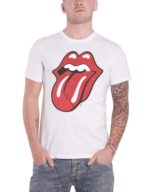 ROLLING STONES MEN'S Classic Tongue with Soft Hand Inks T-Shirt XL ... ROLLING STONES MEN'S Classic Tongue with Soft Hand Inks T-Shirt XL ...