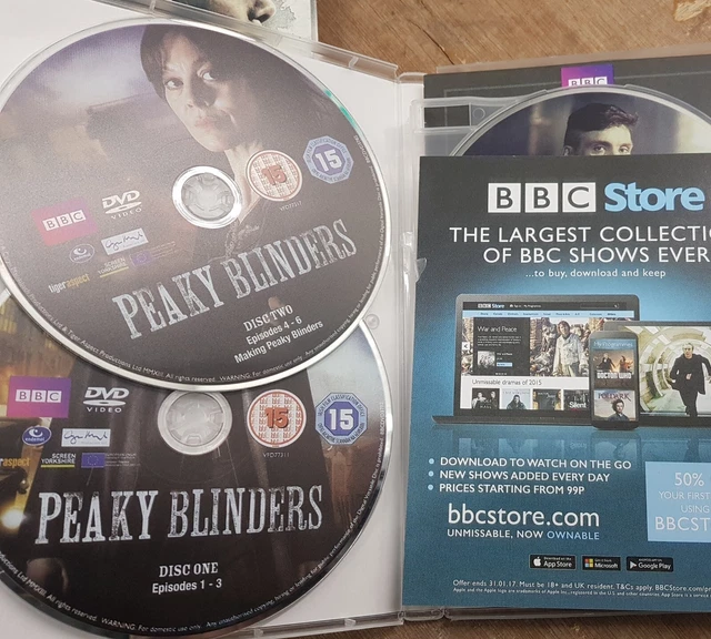 PEAKY BLINDERS THE Complete Season 1-4 BoxSet DVD UK Ex Con EUR 8,01 - PicClick IT