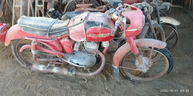 MOTO MIVAL 125CC 2T - 1958 - CON DOCUMENTI MA SENZA TARGA USATO DELL ...