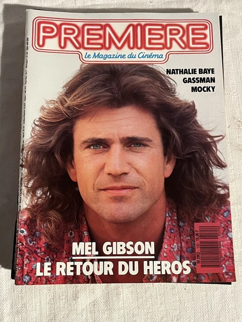 PREMIERE MAGAZINE DU cinéma N°125 Juillet 1987 Mel GIBSON EUR 3,50 ...