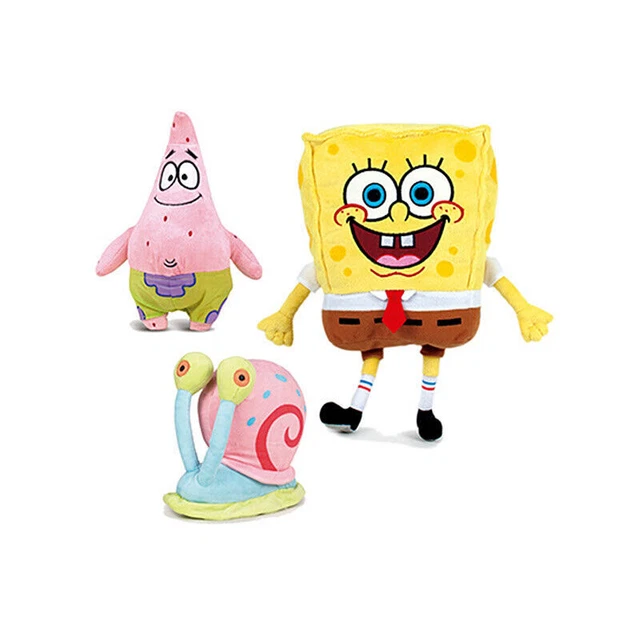 SPONGEBOB SCHWAMMKOPF PLÜSCHTIERE SpongeBob, Garry, Patrick EUR 17,90 ...