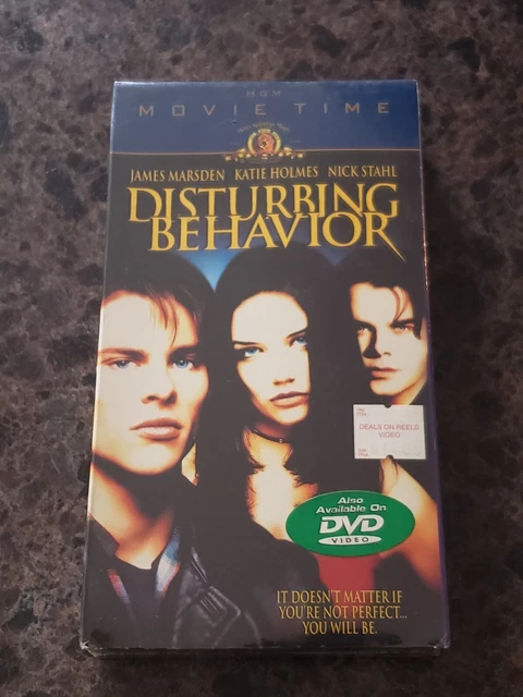 BRAND NEW DISTURBING Behavior (VHS; 2000) Katie Holmes RARE Sealed OOP ...