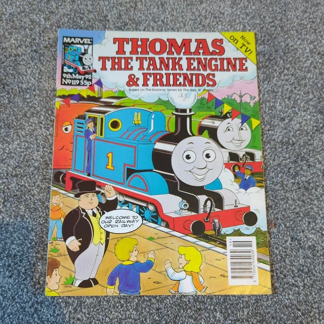 VINTAGE THOMAS THE Tank Engine & Friends Magazine Comic Rare No 119 ...