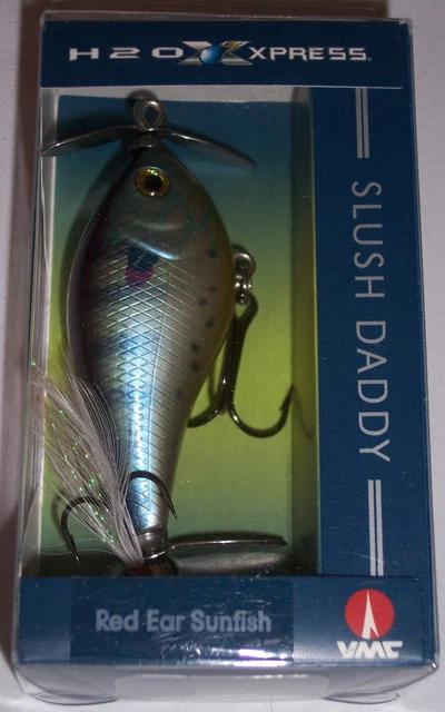 H2O XPRESS SLUSH Daddy Redear Sunfish Prop Bait Topwater Lure (Hard to ...