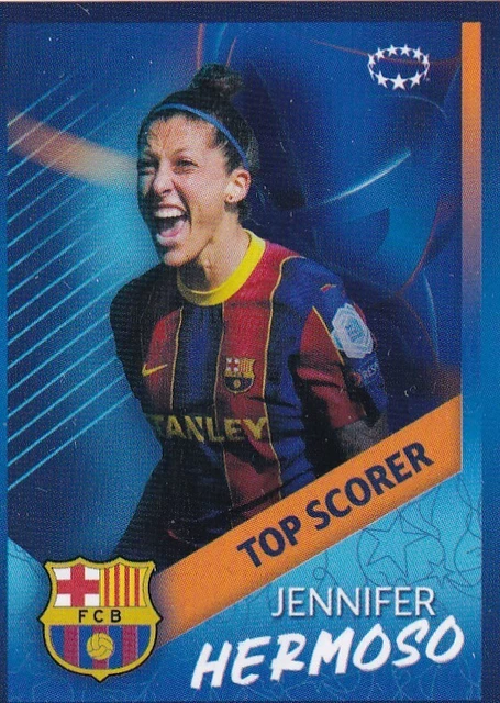 TOPPS CHAMPIONS LEAGUE Sticker CL 21/22 Nr. 643 Jennifer Hermoso Top ...