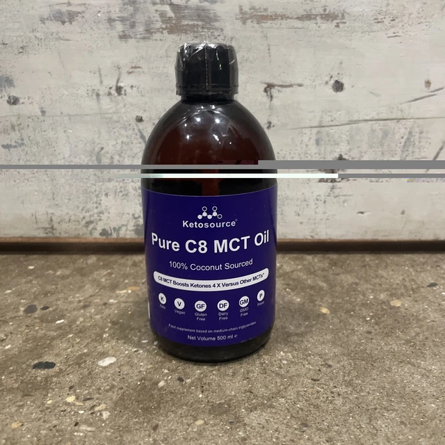 PURE C8 MCT Oil Boosts Ketones £26.06 - PicClick UK