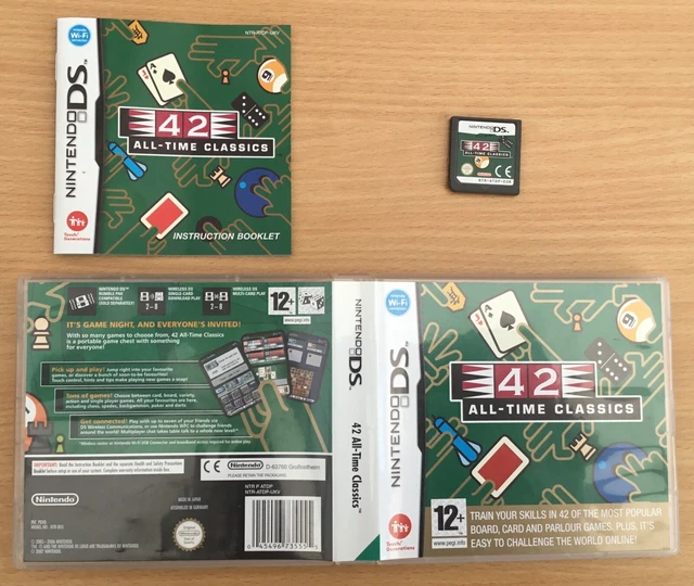 🌟42 CLASSICS🌟NINTENDO DS/LITE/DSI/XL/2DS/3DS🌟UK SELLER🌟FAST UK🇬🇧POSTAGE ...