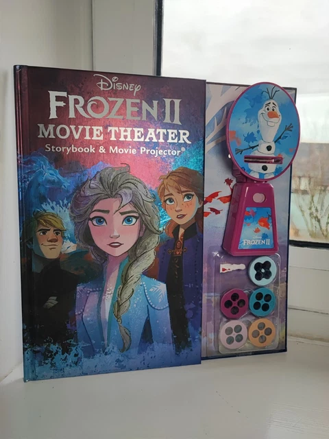DISNEY FROZEN 2 II Movie Theater Storybook & Movie Projector Book ...