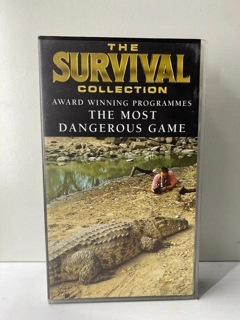 THE SURVIVAL COLLECTION - The Most Dangerous Game On VHS Video Cassette ...