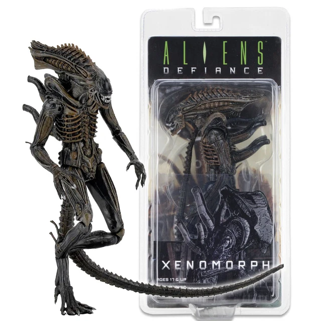 NECA ALIENS DEFIANCE Alien Xenomorph 7" Actionfigur Serie 11 Dark Horse ...