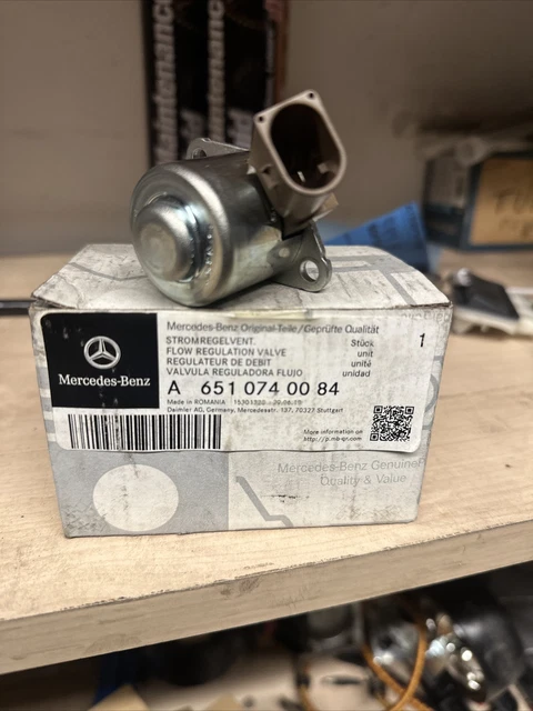 NEW GENUINE MERCEDES-BENZ OM651 Fuel Quality Pressure Control Valve ...