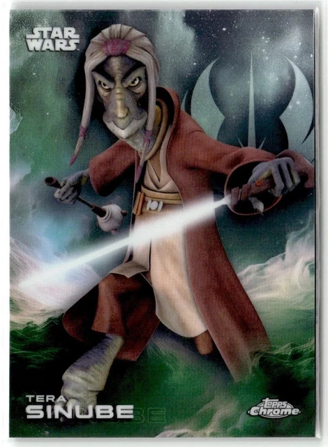 2025 TOPPS CHROME Star Wars Tera Sinube #177 £2.50 - PicClick UK