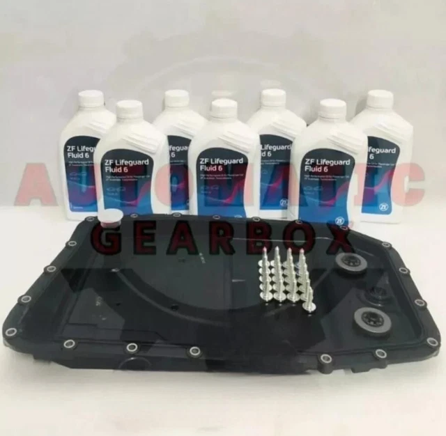 GENUINE BMW X5 Zf 6Hp26 Automatic Gearbox Pan Sump 7L Oil Zf Lifeguard ...
