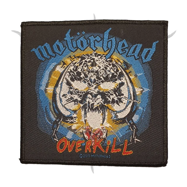 MOTÖRHEAD - OVERKILL | Official Patch Heavy Metal Aufnäher ©2010 EUR 9 ...