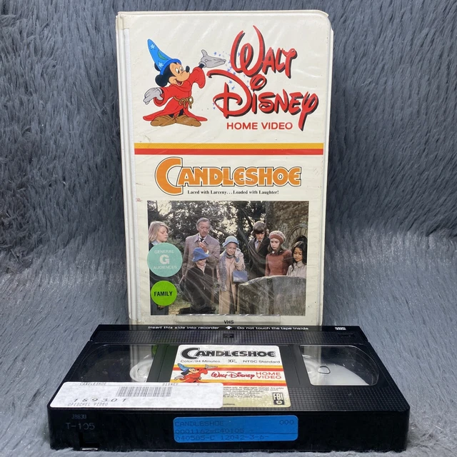 CANDLESHOE VHS TAPE 1985 Walt Disney Home Video Classic Clamshell Movie ...