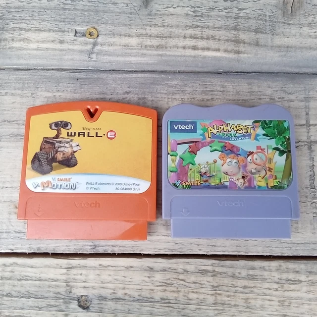 VTECH V.SMILE - Game Cartridge Lot of 11 - Barney Spongebob Nemo Cars ...