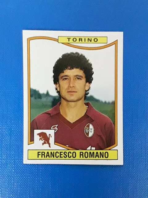 FIGURINE CALCIATORI PANINI 1990-91 1991 n.334 Francesco Romano Torino ...
