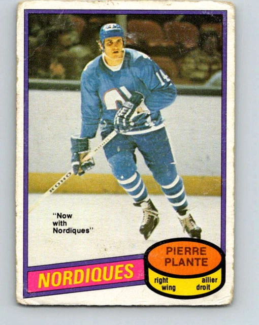 1980-81 O-PEE-CHEE #369 Pierre Plante Québec Nordiques V40797 EUR 1,12 ...