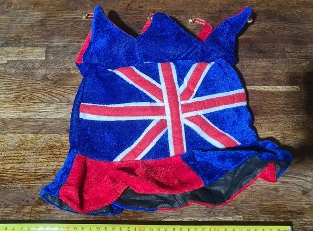 GREAT BRITAIN UNION Flag Jester Hat - Multicolor £4.99 - PicClick UK