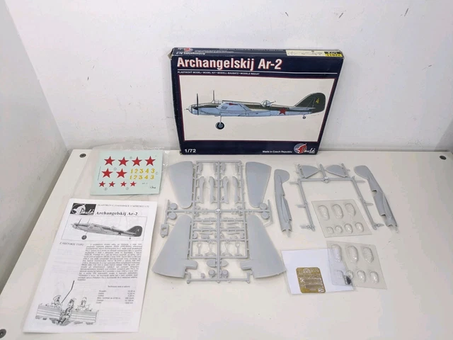 PAVLA MODELS 1/72 Archangelskij Ar-2 Aircraft Model Kit 72011 ...