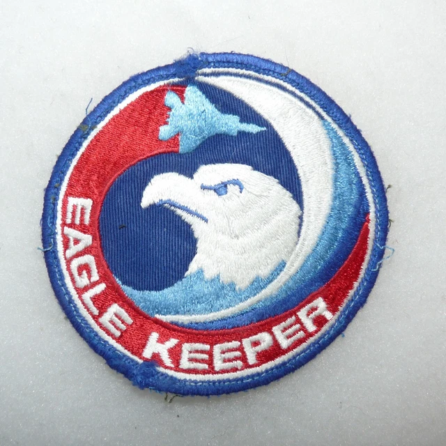 USAF 318TH FIGHTER Interceptor Squadron FIS F-15 Eagle Keeper patch ...