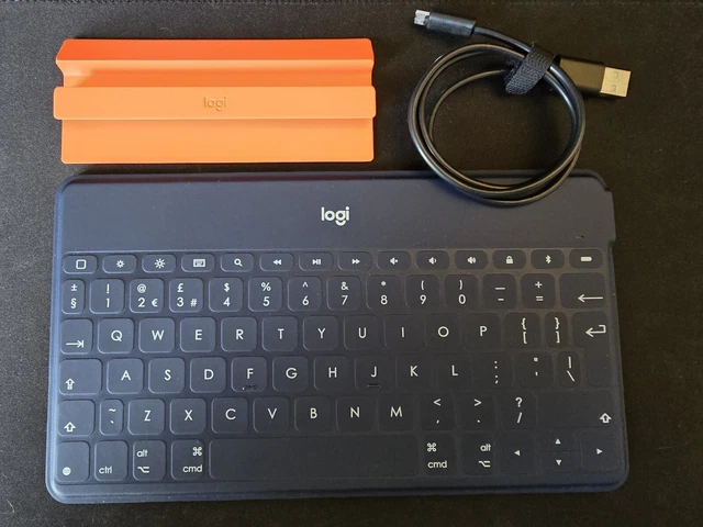 LOGITECH KEYS-TO-GO BLUETOOTH Keyboard Blue For iPhone, Android ...