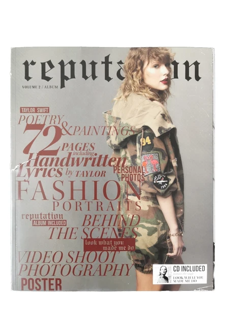 TAYLOR SWIFT - Reputation CD Magazine Heft Band 2 / Vol.2 EUR 180,00 ...