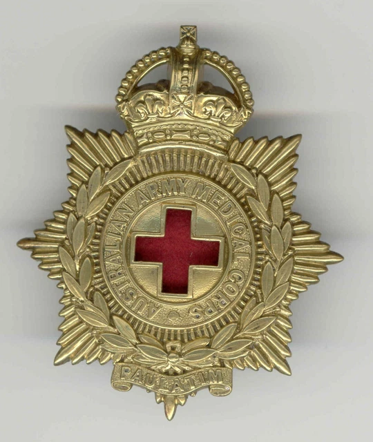 ORIGINAL PRE-WW1 AUSTRALIAN Army Medical Corps (AAMC) Hat Badge £85.54 ...