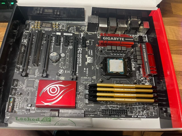 GIGABYTE Z97X-GAMING5 MOTHERBOARD with 4x8GB DDR3 RAM £50.00 - PicClick UK