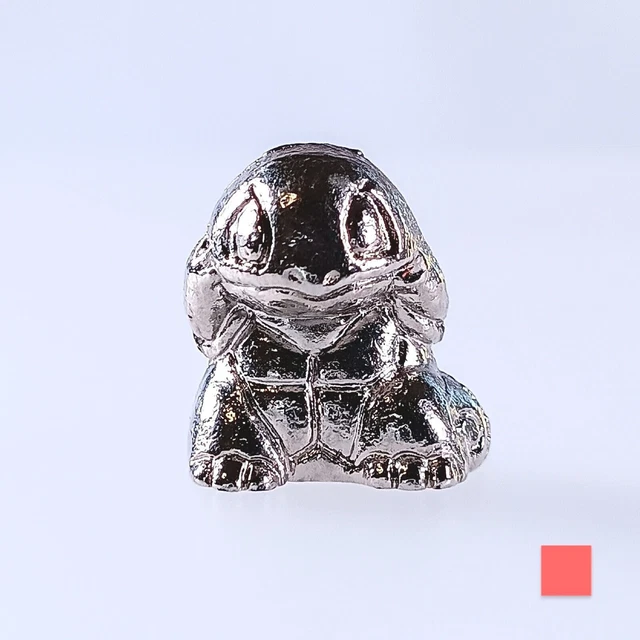 SQUIRTLE POKEMON METAL Collection Mini Figure Argent Nintendo Du Japon ...