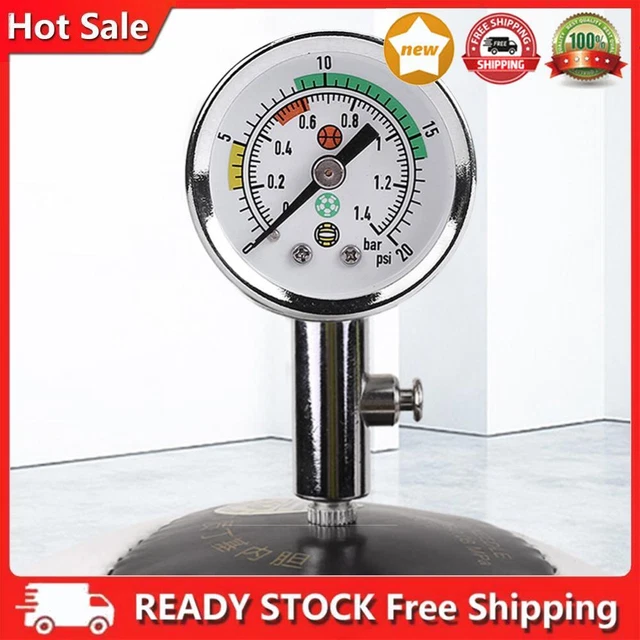 BALL PRESSURE GAUGE Portable Soccer Ball Barometers Sport Measuring Instruments £8.27 - PicClick UK