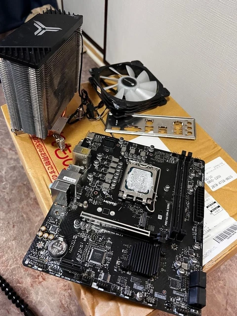 MSI PRO H610M-E DDR4 MB with Intel Core i3-12100F and JONSBO Cooler ...