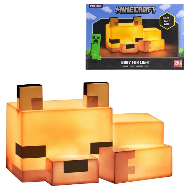 MINECRAFT FOX LIGHT Kids Bedroom Accessories Night Light £13.89 ...